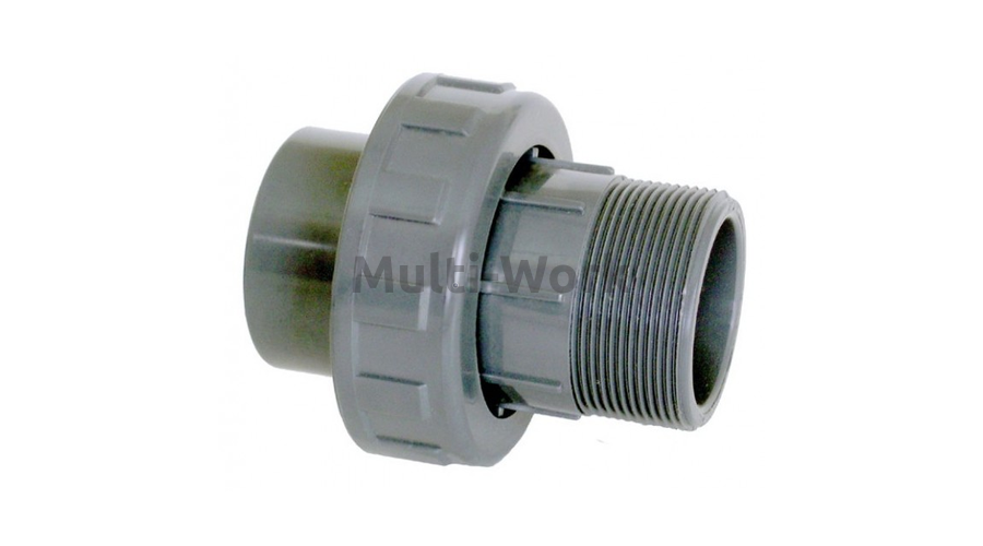 PVC külsőmenetes hollander D50 | Multi-Work Uszodatechnika